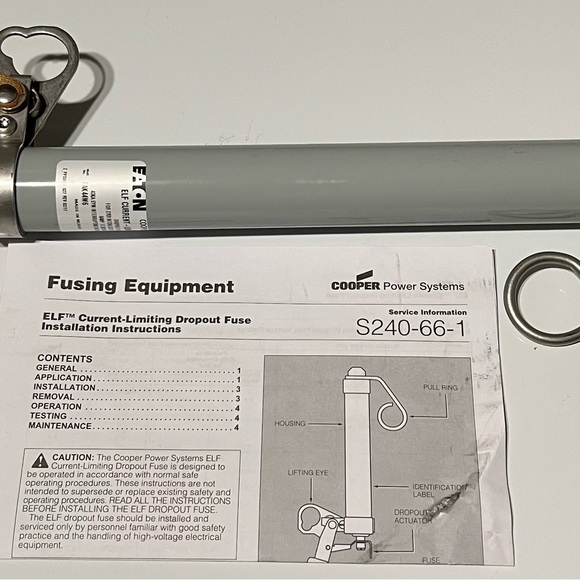 Eaton | Other | New Elf Eaton Currentlimiting Drop Out Fuse S2466 ...